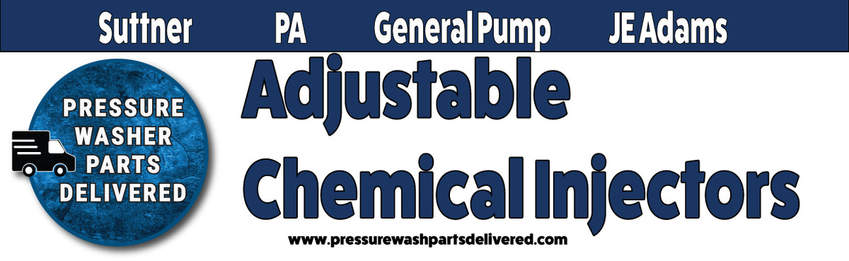 Adjustable Injectors – Pressure Wash Parts Delivered