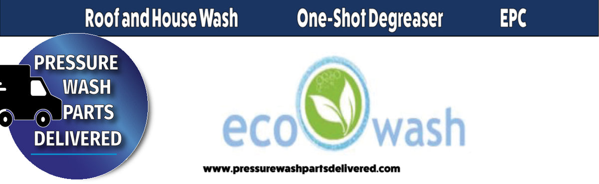 EcoWash Brand Soaps for Pressure Washing – Pressure Wash Parts Delivered